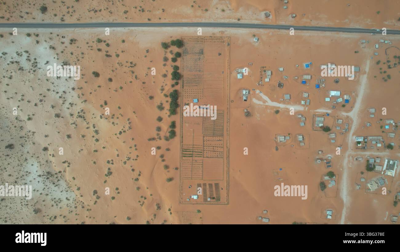 Bir El Barka, Mauritania. 3rd June, 2025. An aerial drone photo taken ...