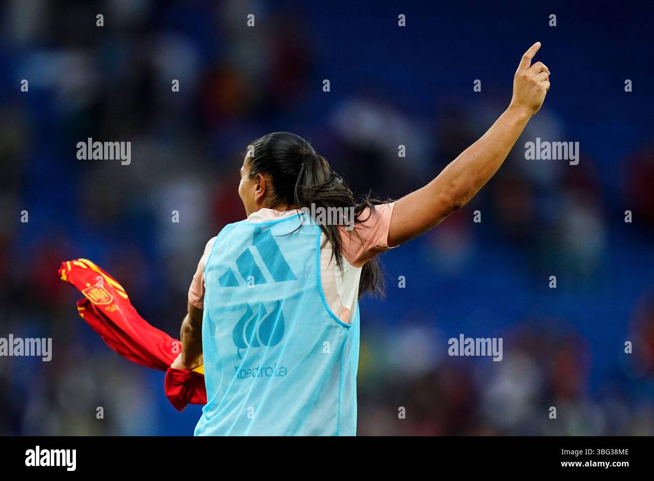 Barcelona, Spain. 03rd June, 2025. Irene Paredes of Spain celebrates ...