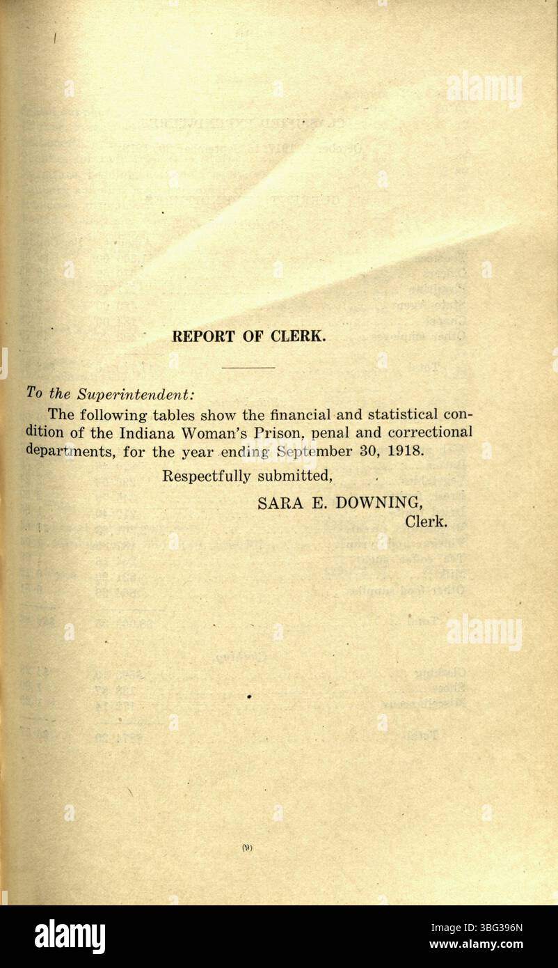 The report details the organizational structure, inmate work routines ...