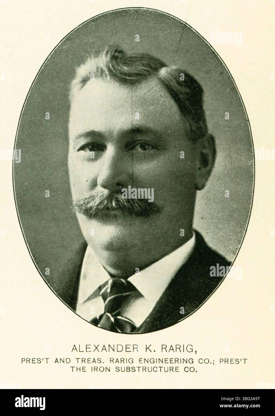 Alexander K. Rarig (1848-1924) was the president of Rarig Engineering ...