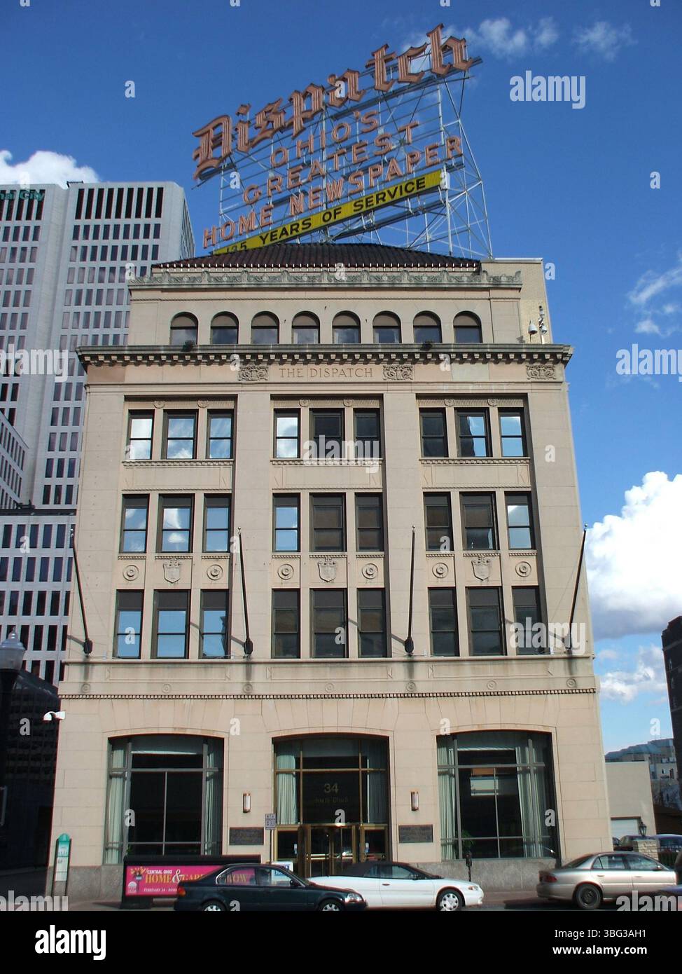 The Columbus Dispatch Building, opened on November 23, 1925, is a ...