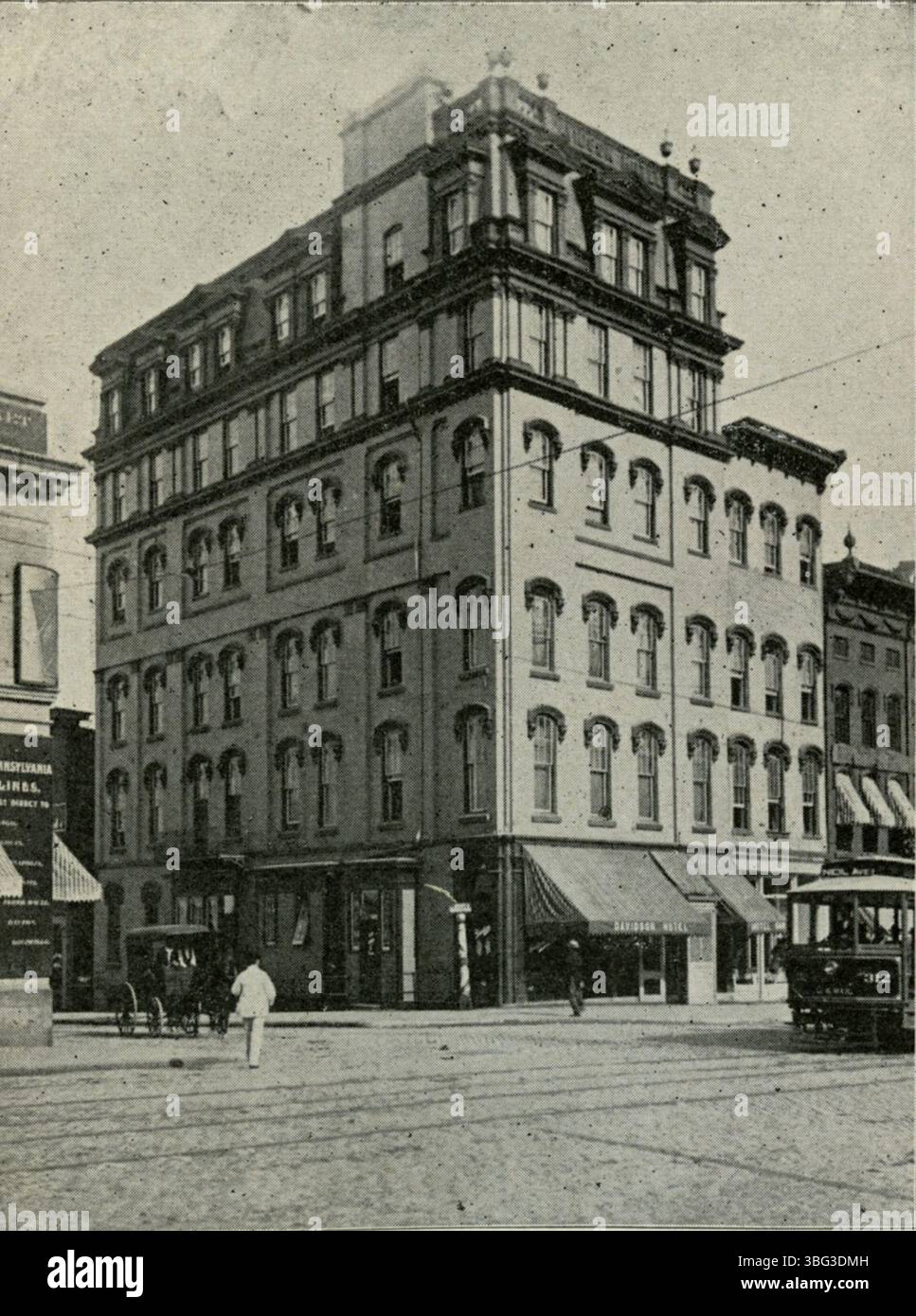 The Davidson Hotel, located at the intersection of High Street and ...