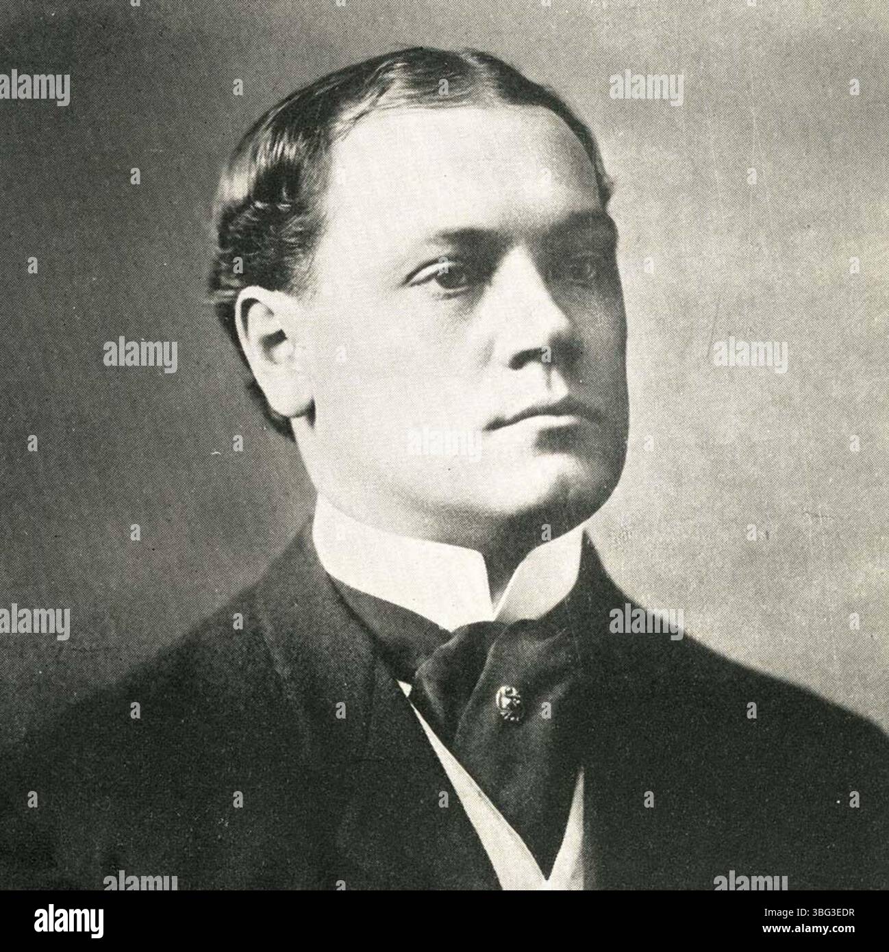Portrait of Charles Anson Bond (1873-1943), mayor of Columbus from 1908 ...