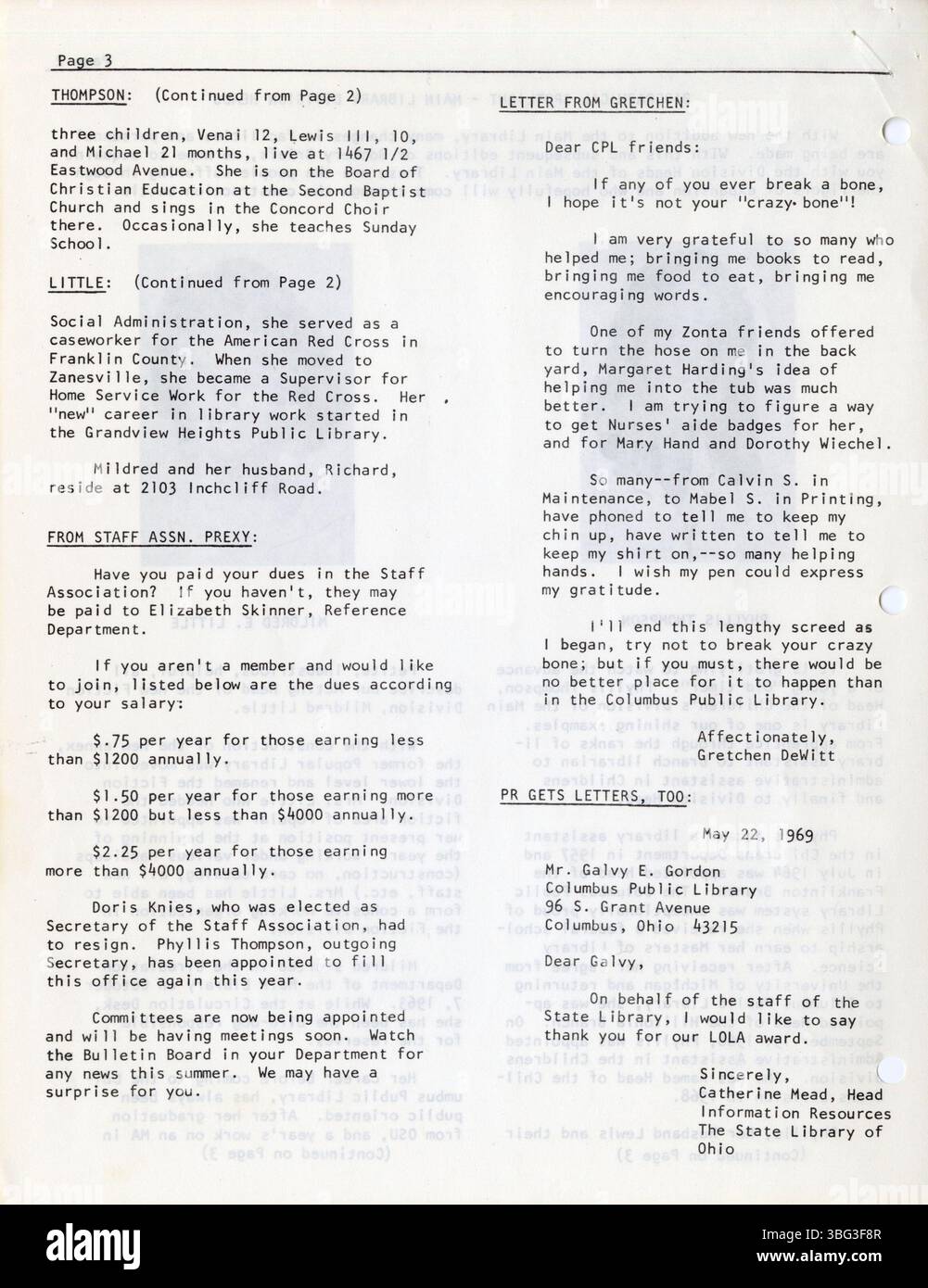 The June 24, 1969 edition of Bookery Briefs continues with more ...