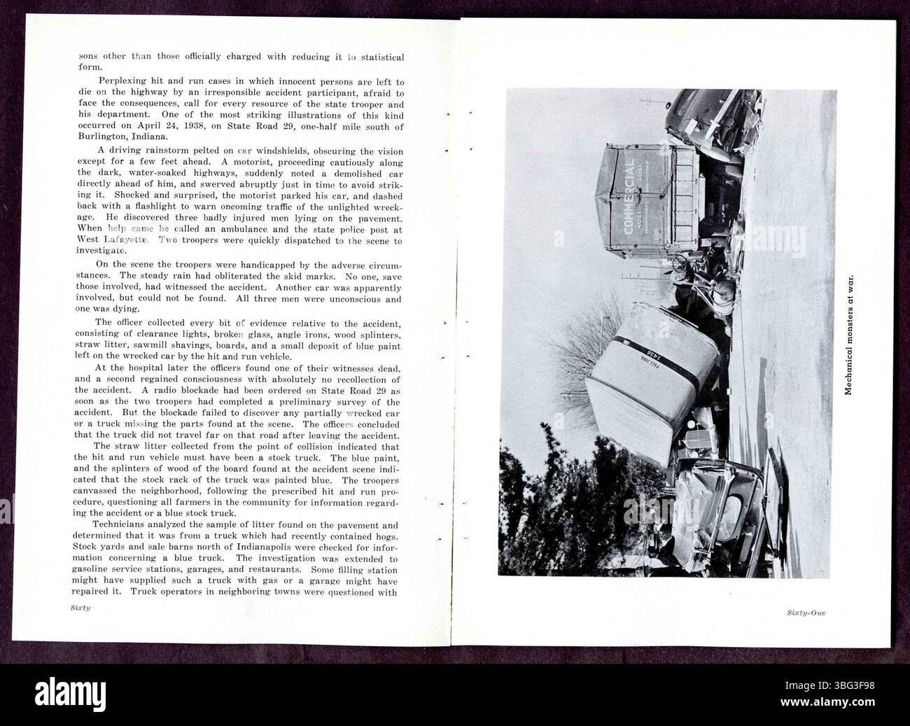 The history of the Indiana State Police is detailed in this section of ...