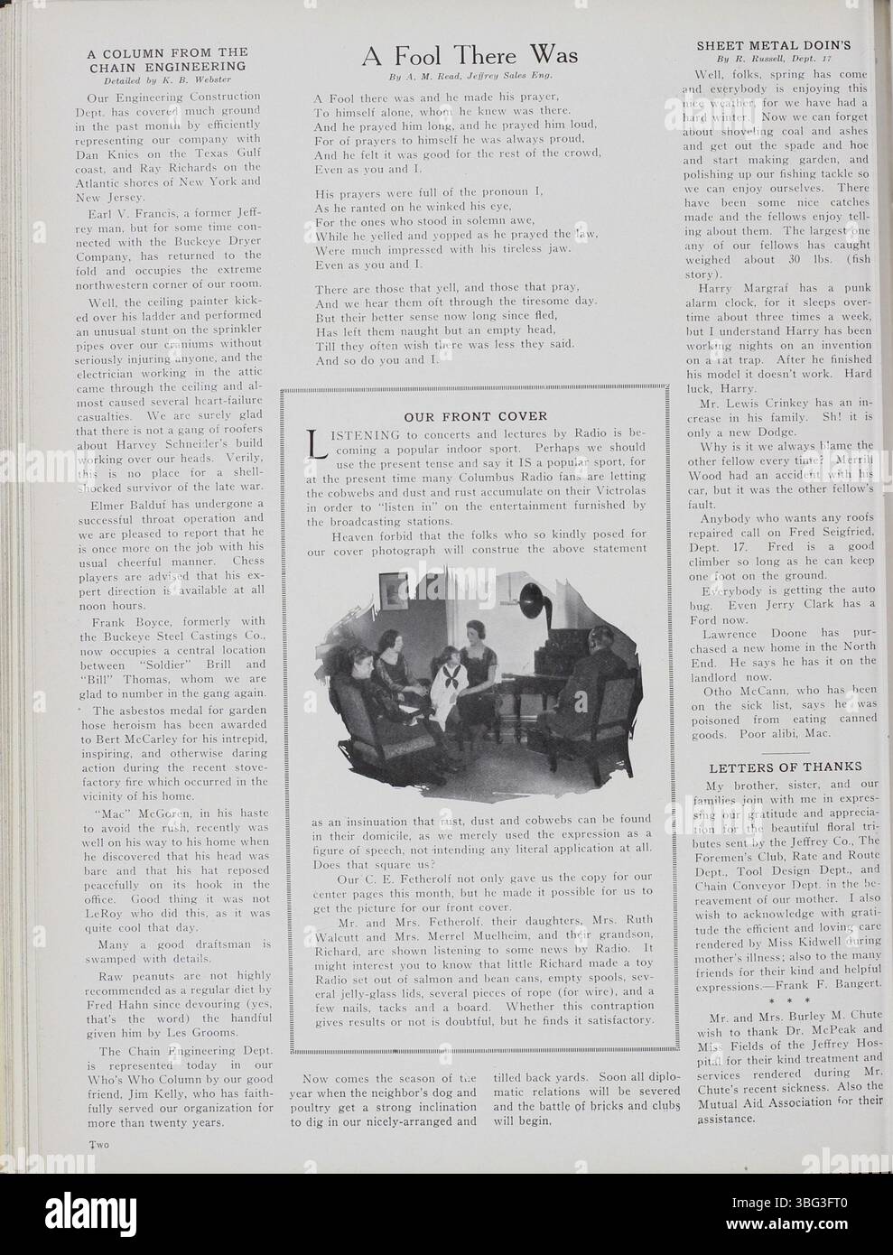 The page highlights the Jeffrey Company’s industrial output and ...