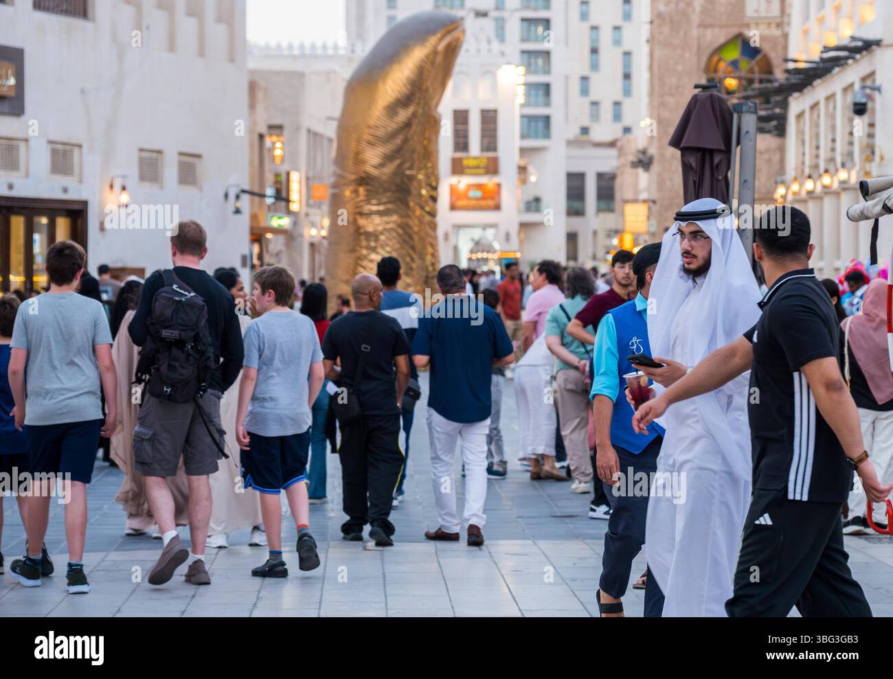Qatar Eid Al-Adha Preparation 2025 People are shopping at the Souq ...