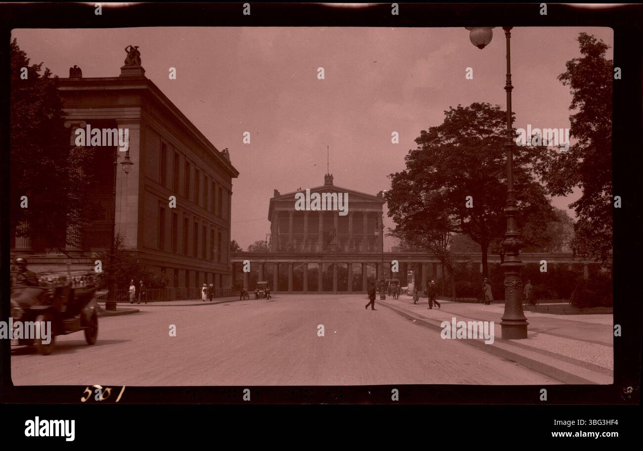 The Old National Gallery (Alte Nationalgalerie) in Berlin, completed ...
