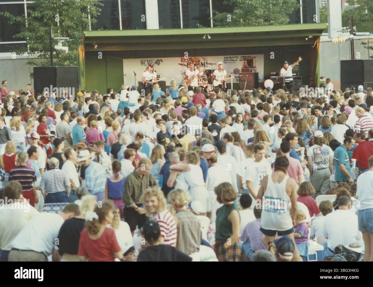 The Red, White and Boom celebration held on July 3, 1992, in downtown ...