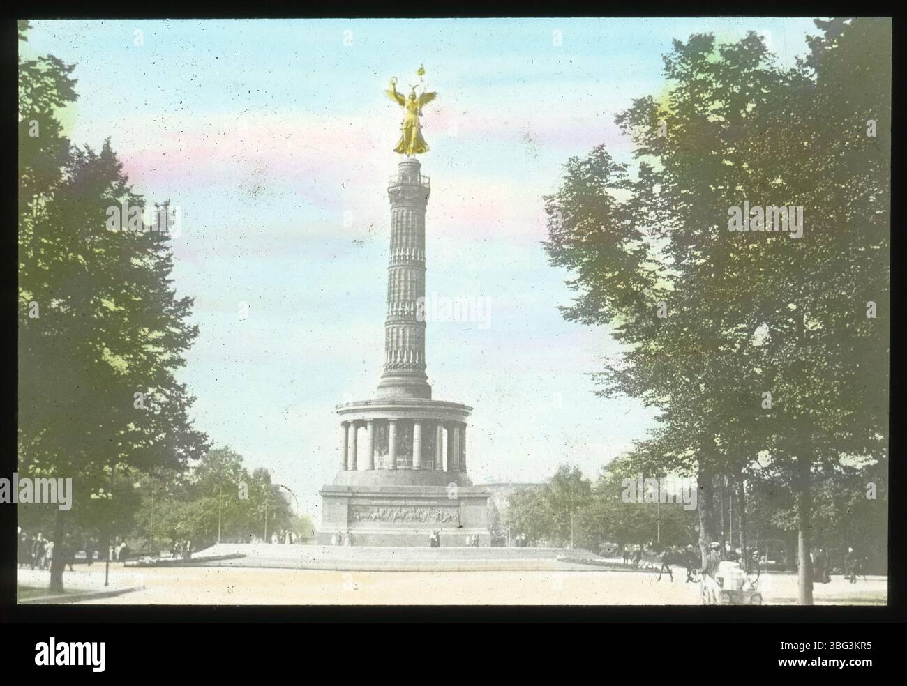 The Berlin Victory Column, originally erected in 1873 at Königsplatz to ...