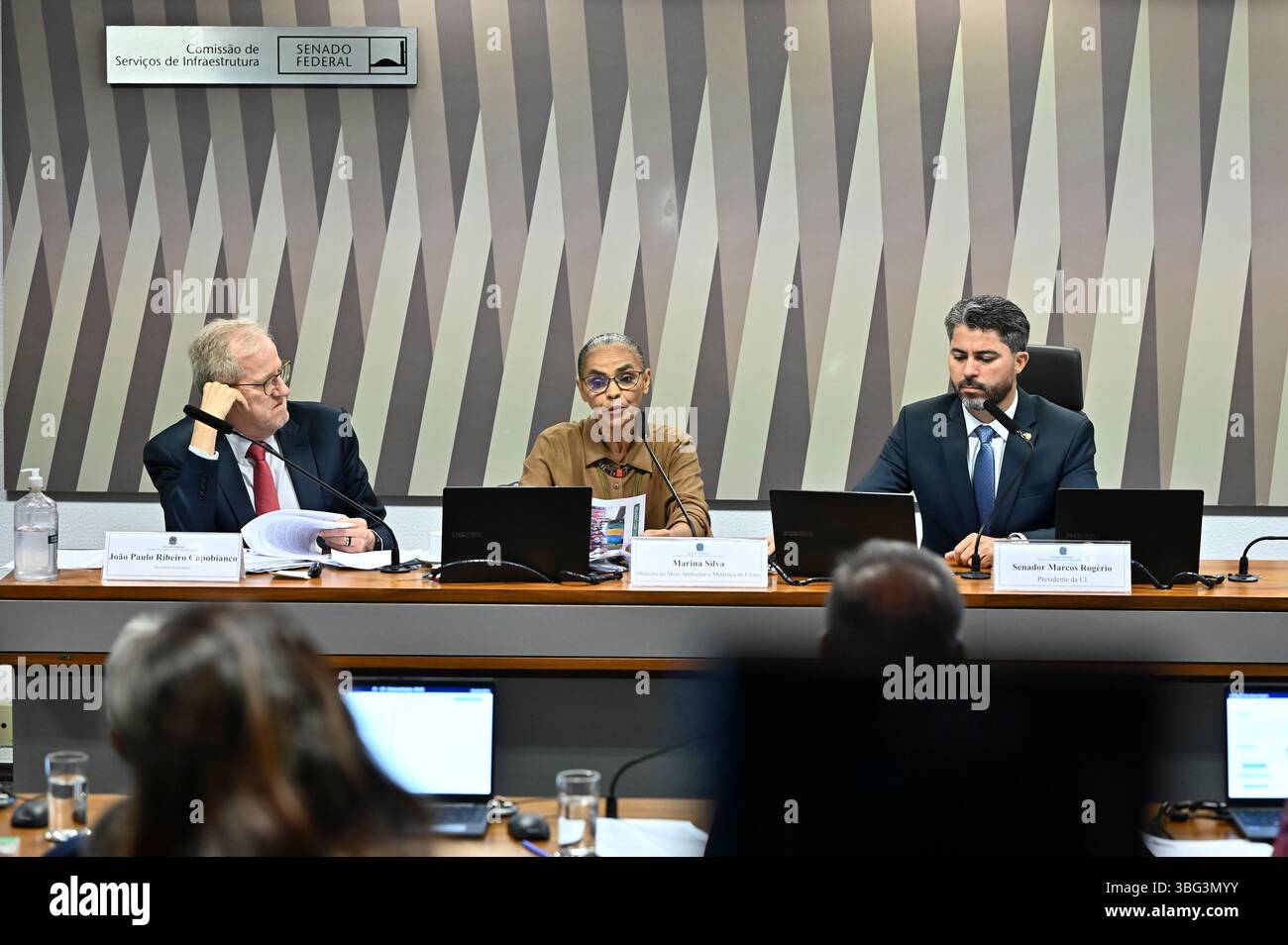 BRASÍLIA, DF - 27.05.2025: MINISTRA MARINA SILVA NA COMISSÃO SENADO ...