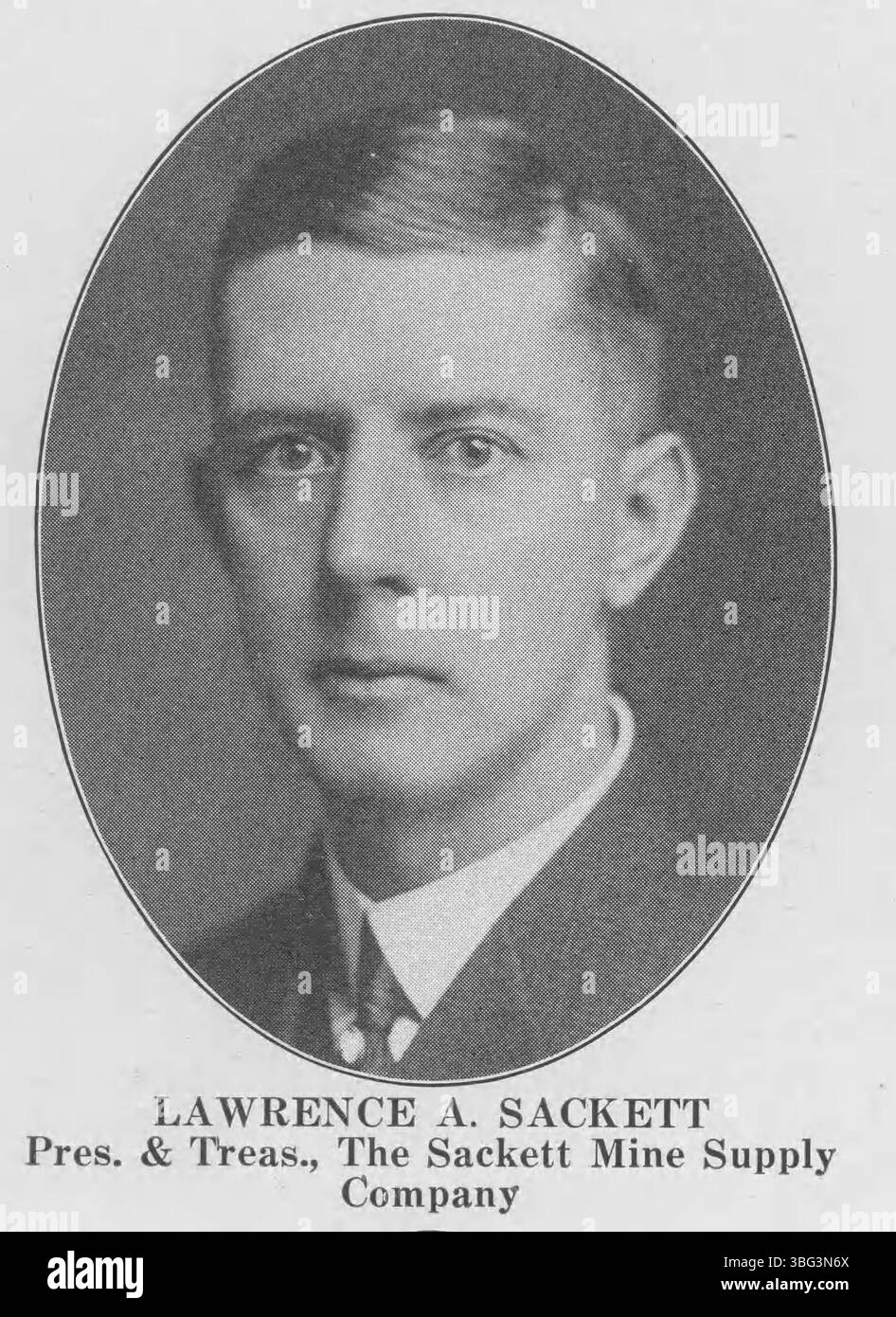 Lawrence A. Sackett (1876-1927) was the President and Treasurer of The ...