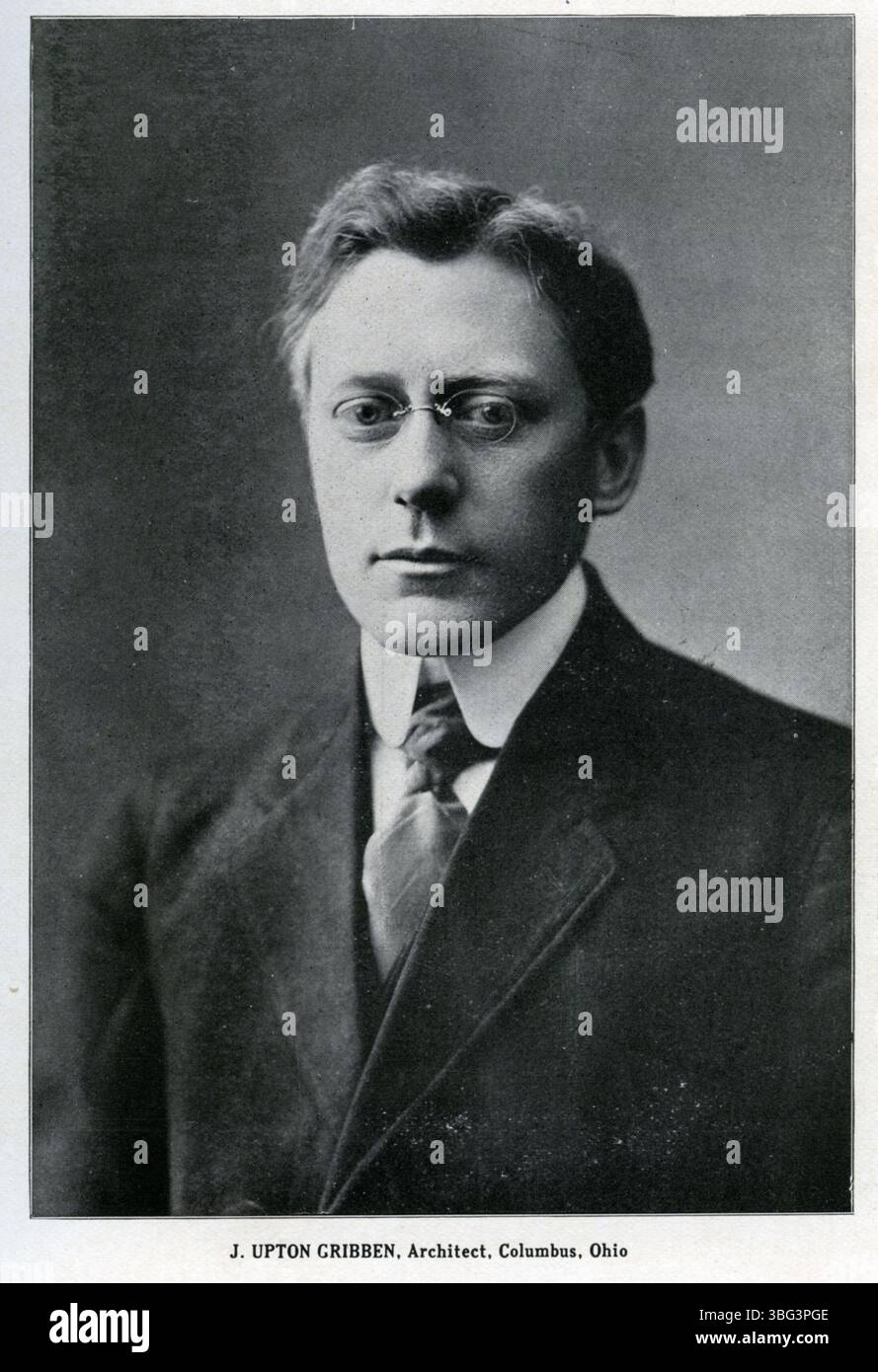 John Upton Gribben (1873-1957), architect, worked with Frank Packard ...
