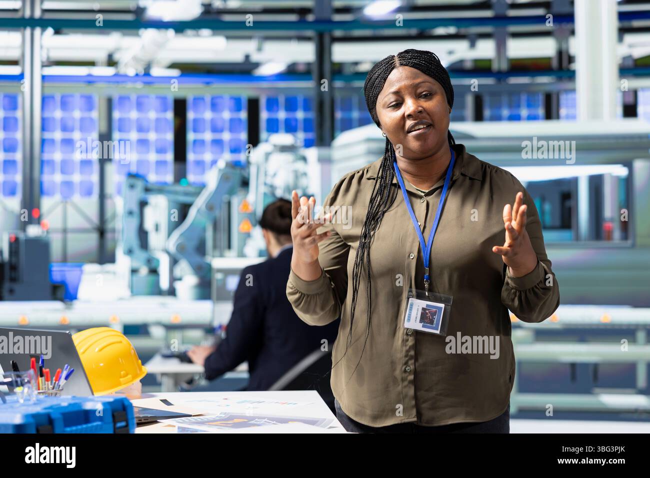 Photovoltaics factory specialist building hi-res stock photography and ...