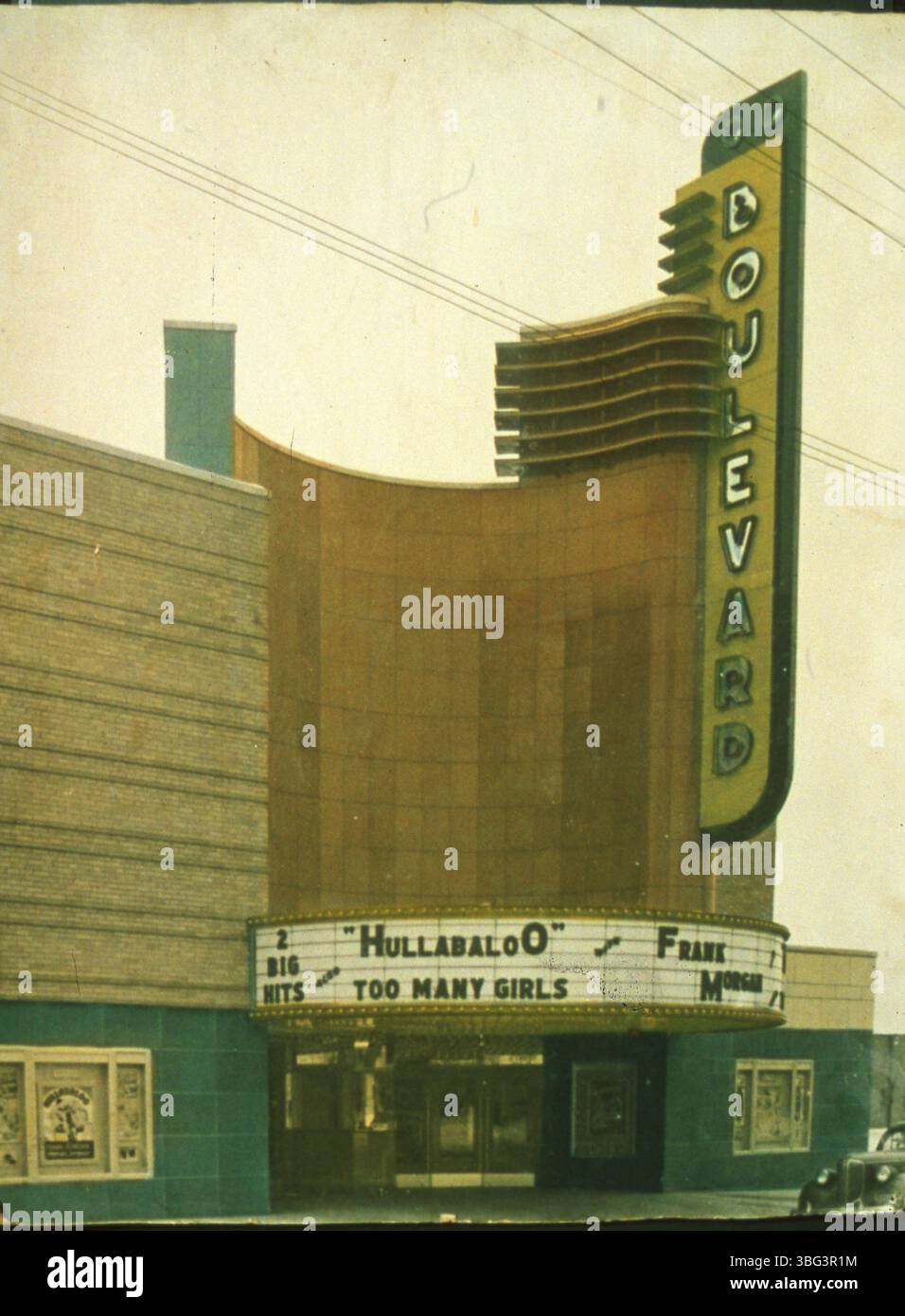 The Boulevard Theater, which opened on December 21, 1940, had a seating ...