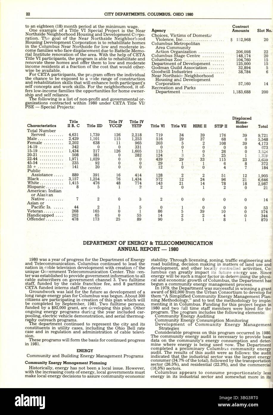 1980 report hi-res stock photography and images - Alamy