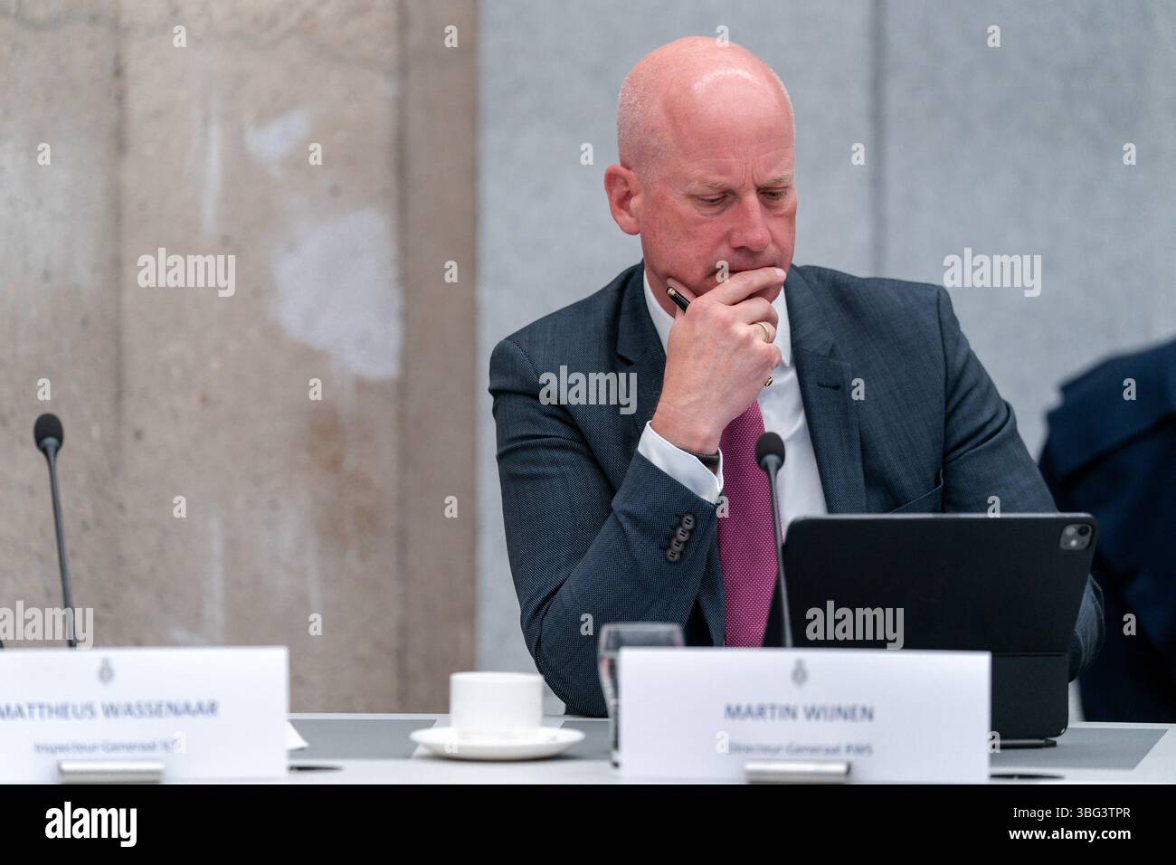 DEN HAAG, NETHERLANDS - JUNE 3: Martijn Wijnen (Directeur-Generaal RWS ...