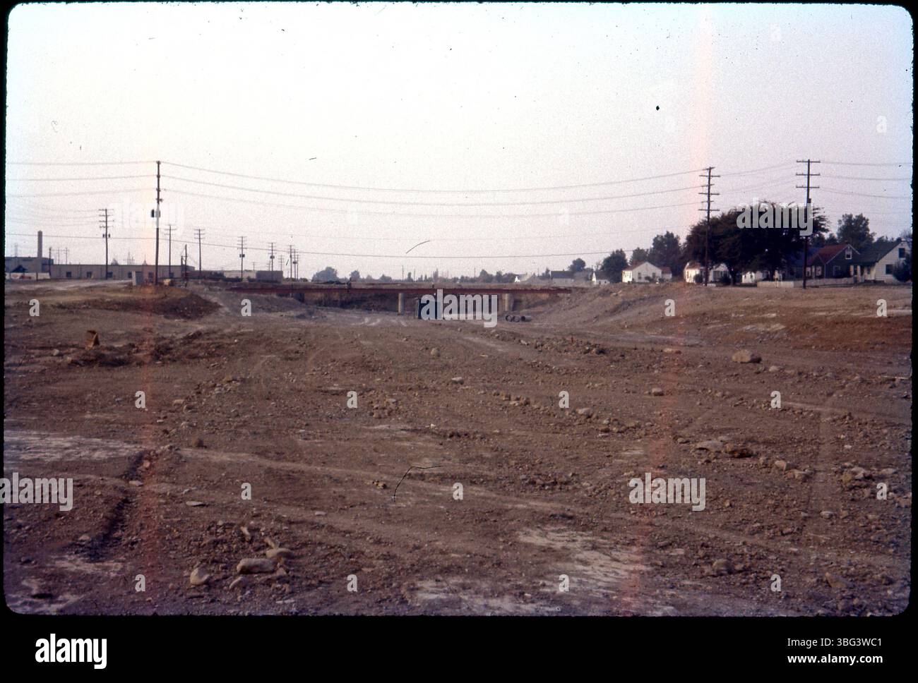 This image shows the Weber Road Overpass being constructed over ...