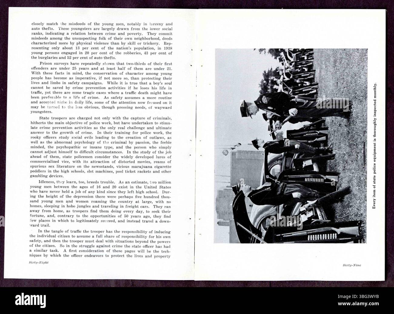 A documented history of the Indiana State Police up to 1940, featuring ...