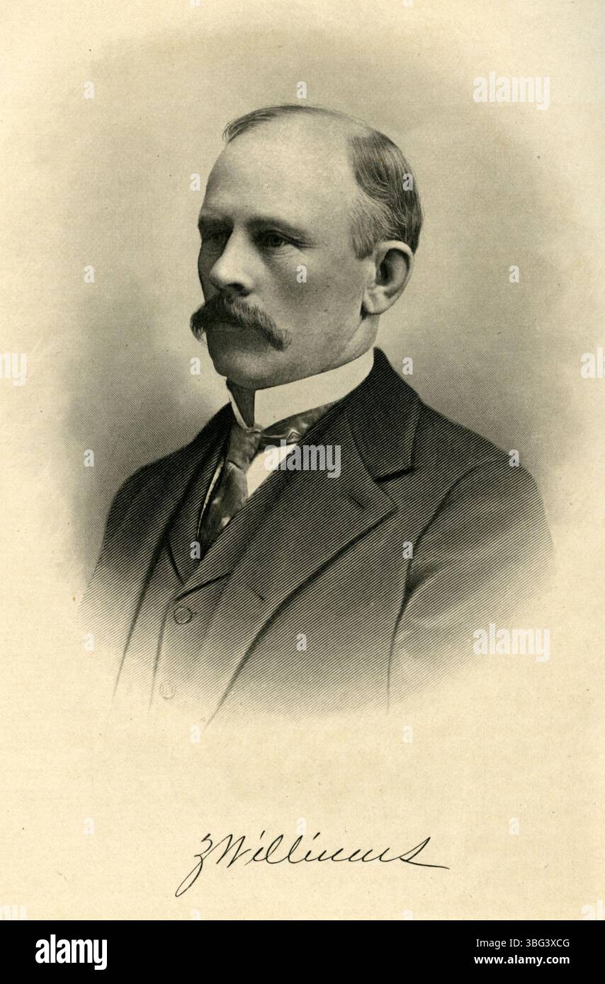 Zephaniah Williams (1850-1905) was the president of Sommers Coal Co ...