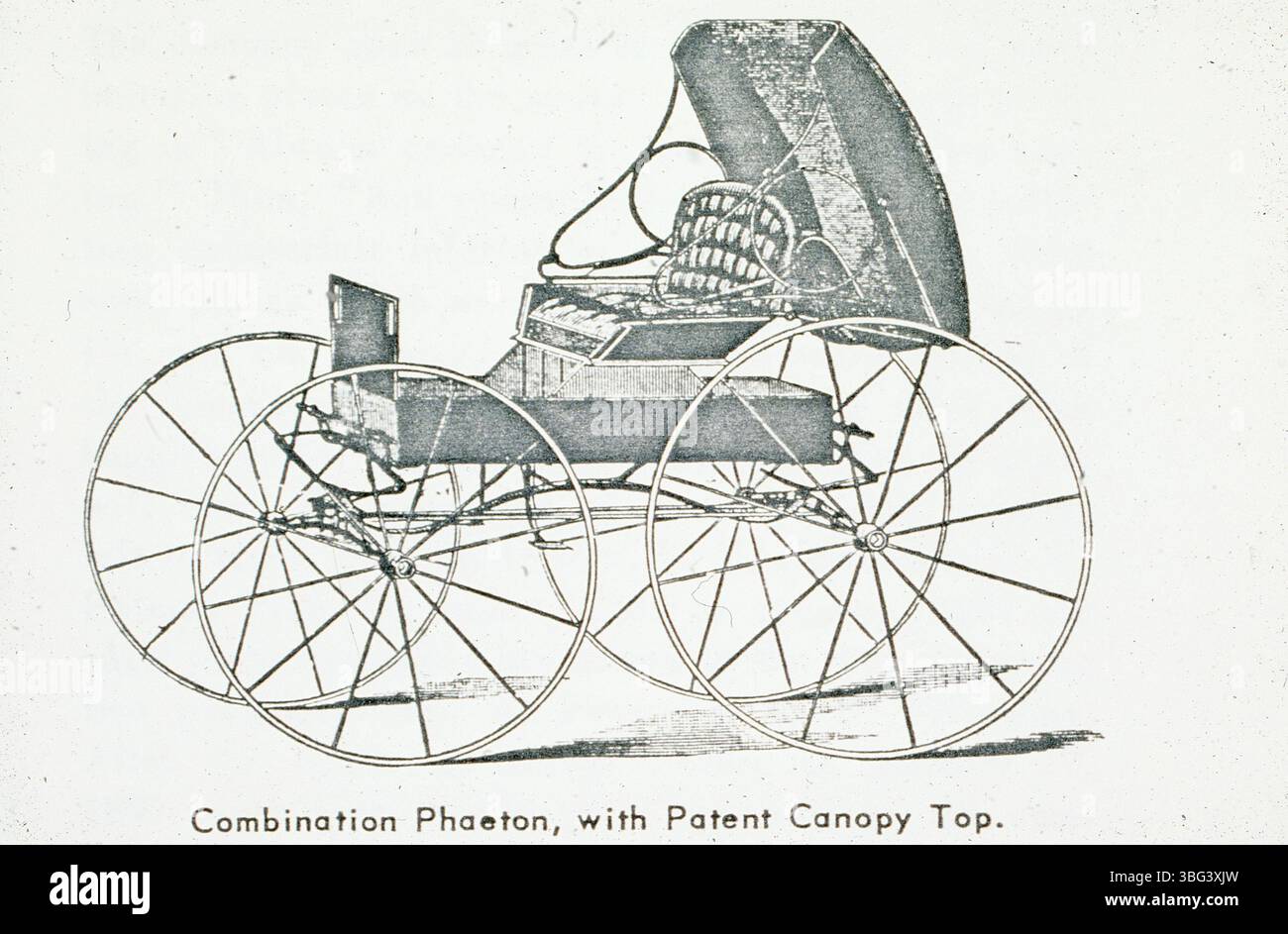 The Columbus Buggy Company's Combination Phaeton with Patent Canopy Top ...