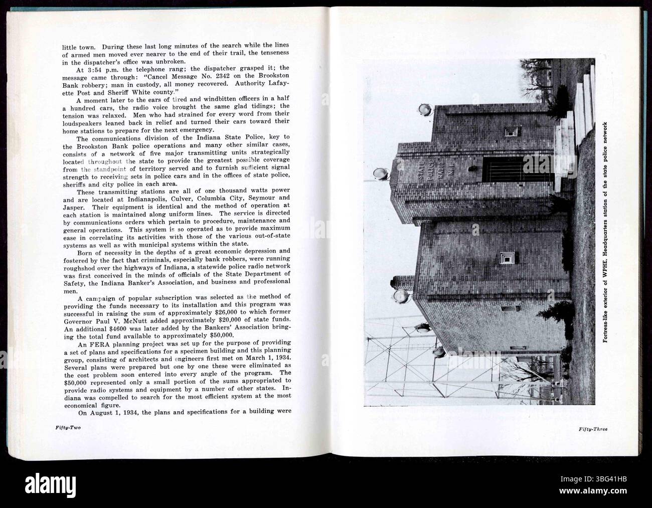 A historical overview of the Indiana State Police from 1921 to 1937 ...