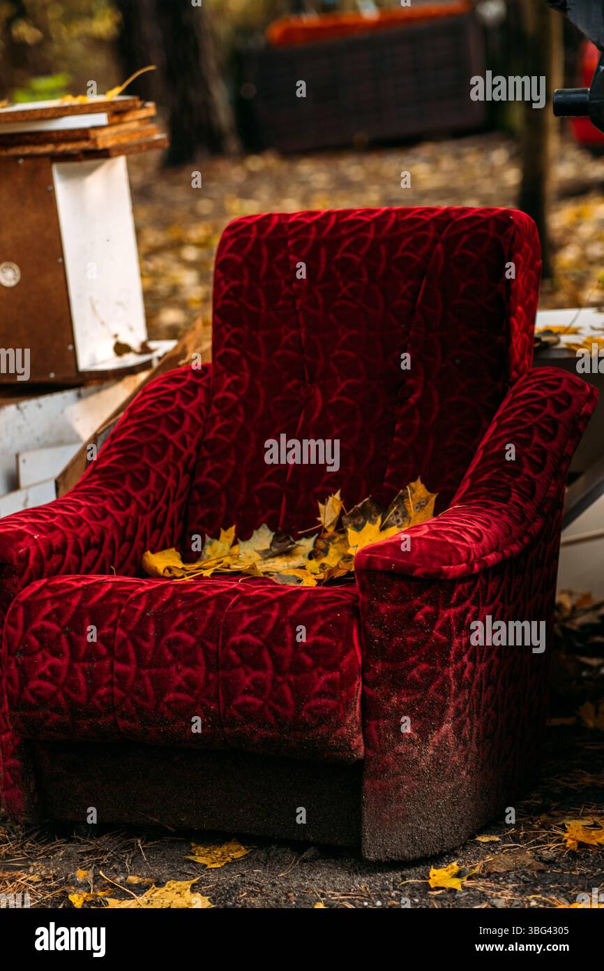 Yellow soft velvet armchair hi-res stock photography and images - Alamy