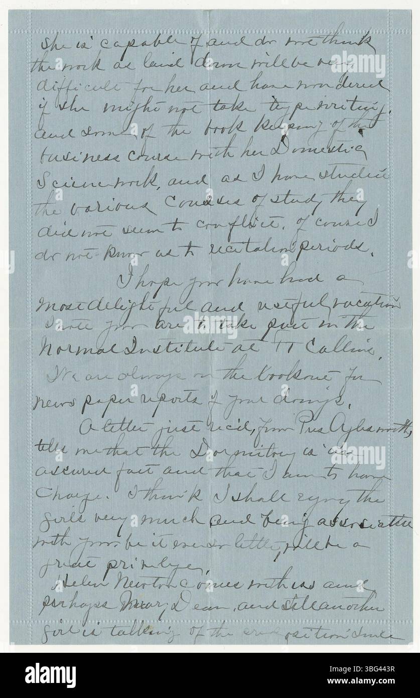 The record provides factual information on Emma M. Wadsworth, focusing ...