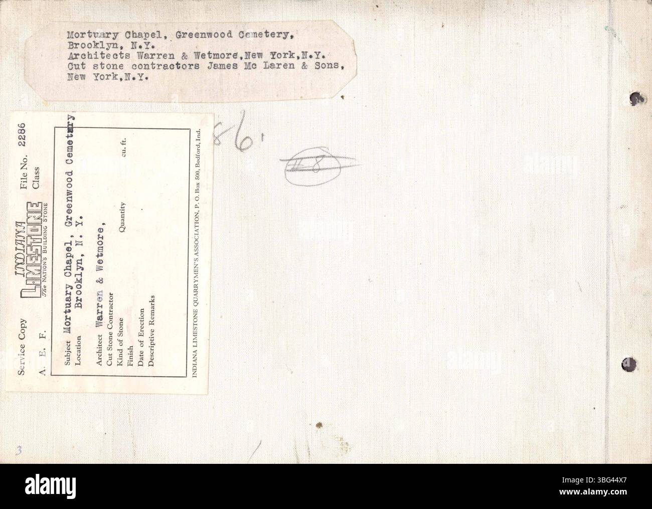 Page 8 of the binder 'Indiana Limestone: The Nation's Building Stone ...