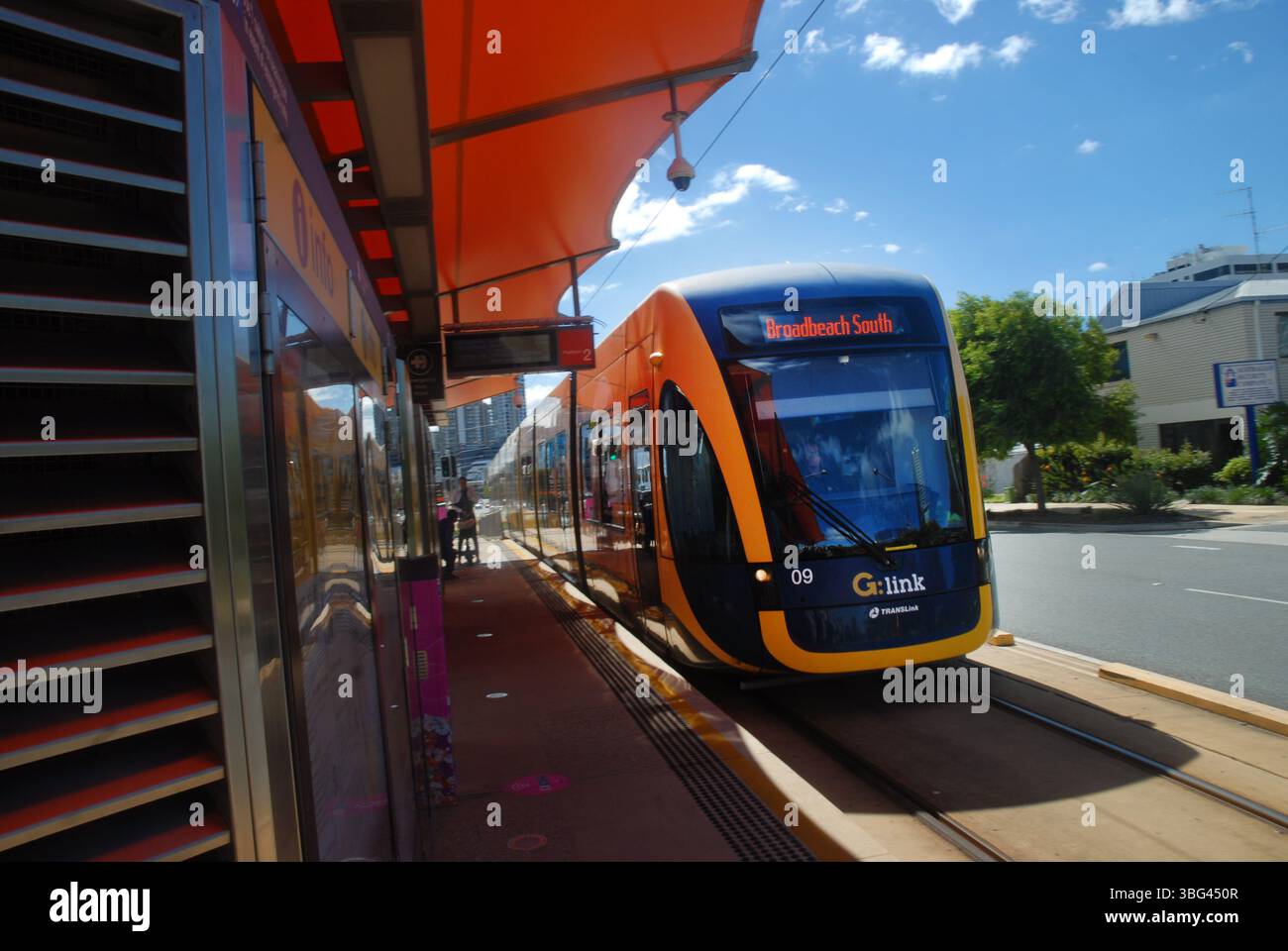 Southport South G Link Tram Station, Gold Coast, Queensland, Australia ...