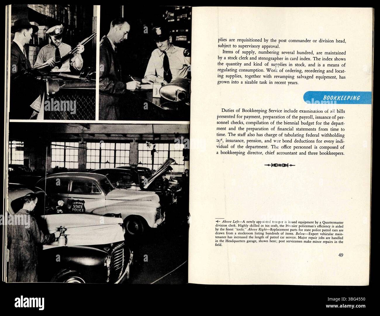 This document is the 1944 progress report for the Indiana State Police ...