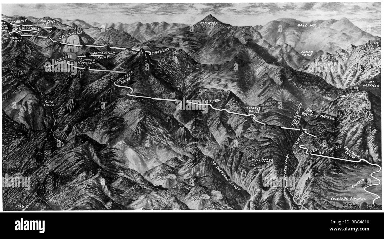 This map, created between 1900 and 1920, provides a bird's-eye view of ...