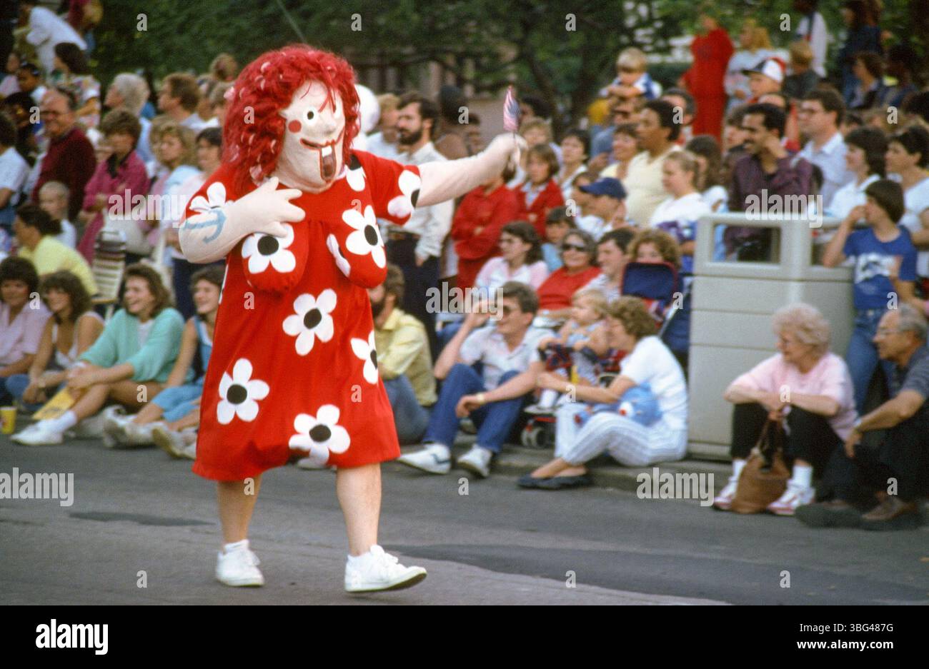 Erma, one of the mascots of Max and Erma’s restaurant, participated in ...