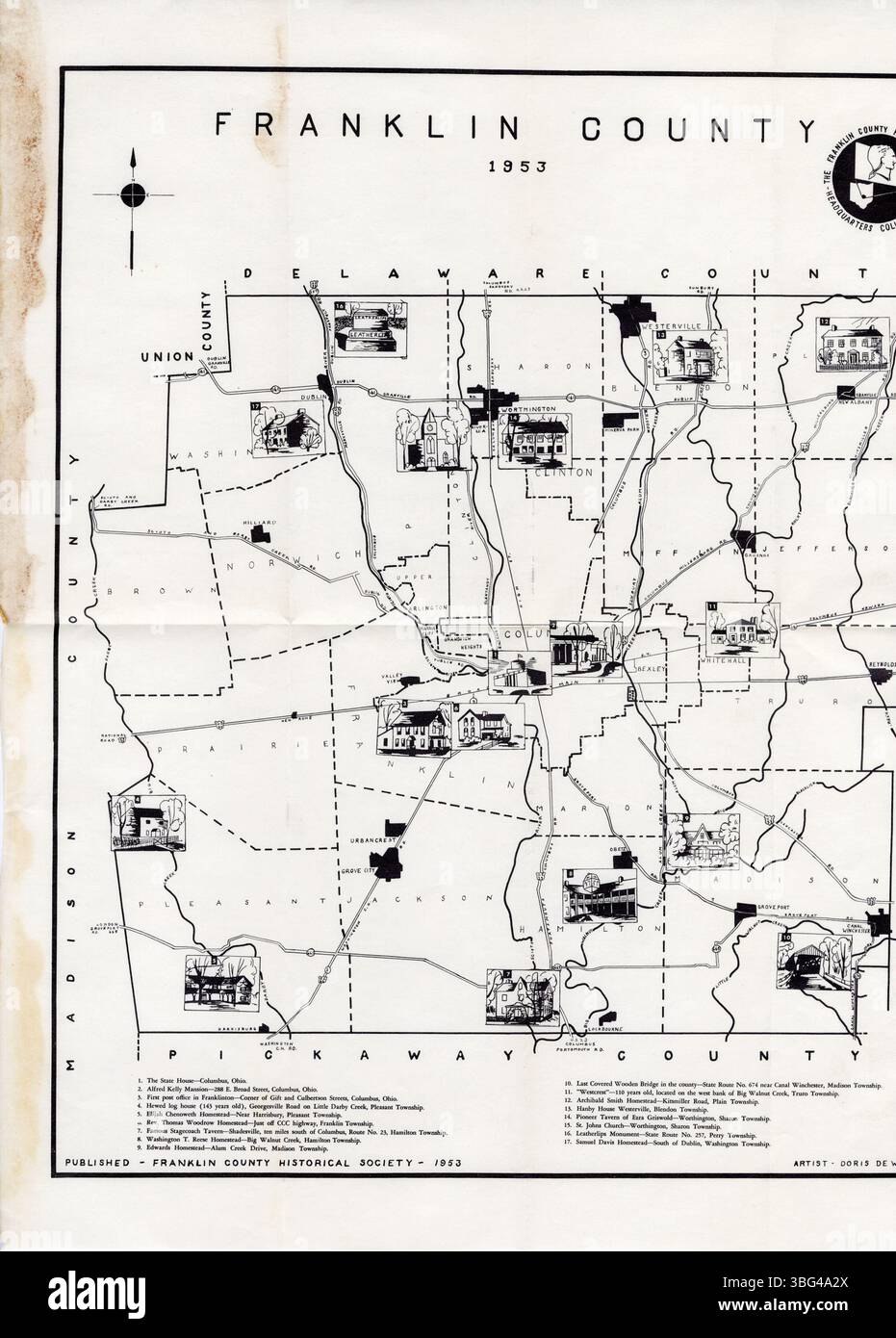 This 1953 booklet by the Franklin County Historical Society provides a ...