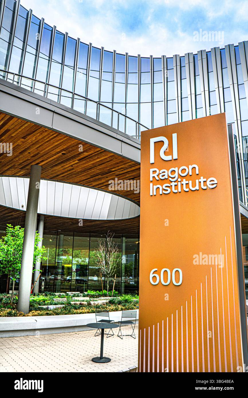 Ragon Institute, building exterior, Cambridge, Massachusetts, USA Stock ...