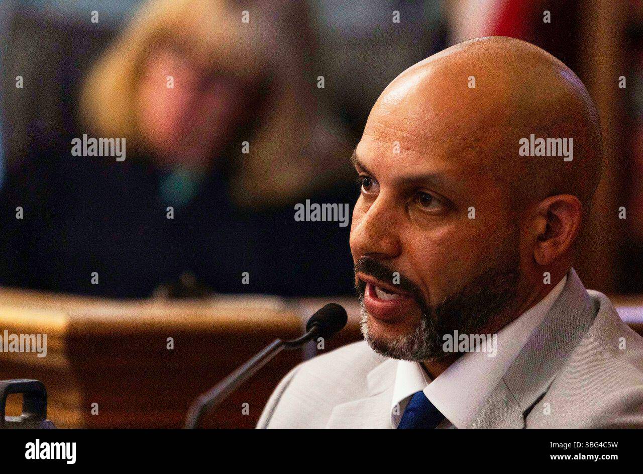 Dighton Police Sgt. Nicholas Barros is questioned during the Karen Read ...