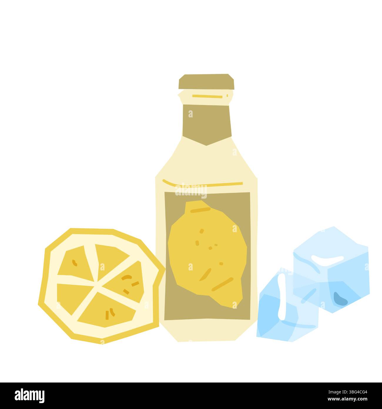 Sweet bottle vitamin cartoon Cut Out Stock Images & Pictures - Alamy