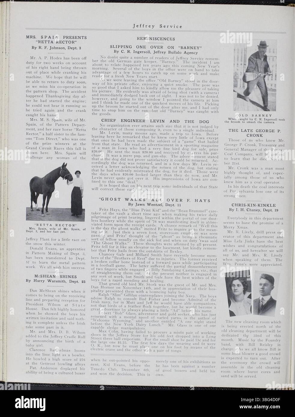 This issue of the Jeffrey Service includes updates about the Jeffrey ...