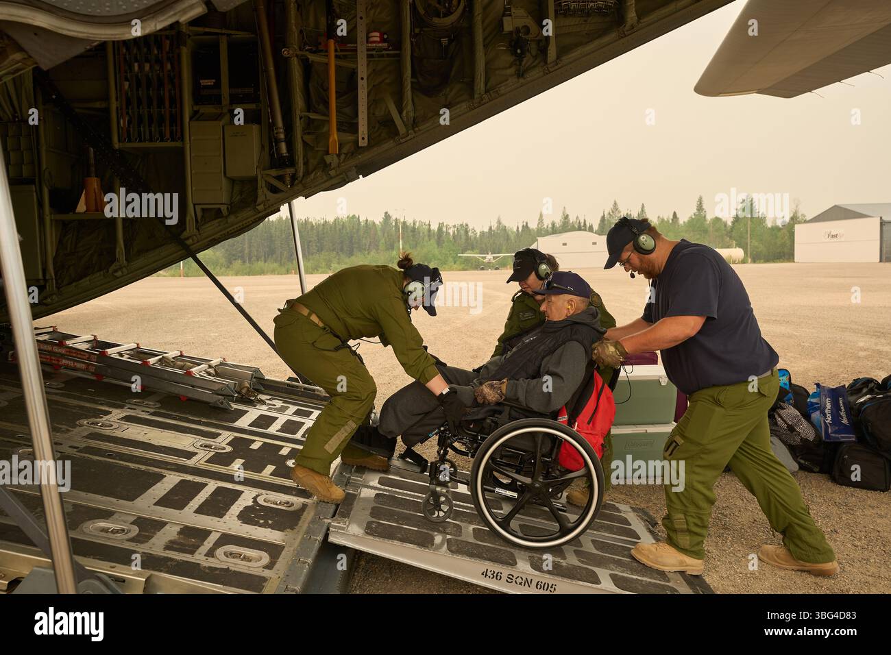 Norway House, Canada. 03rd June, 2025. Members of the Royal Canadian ...