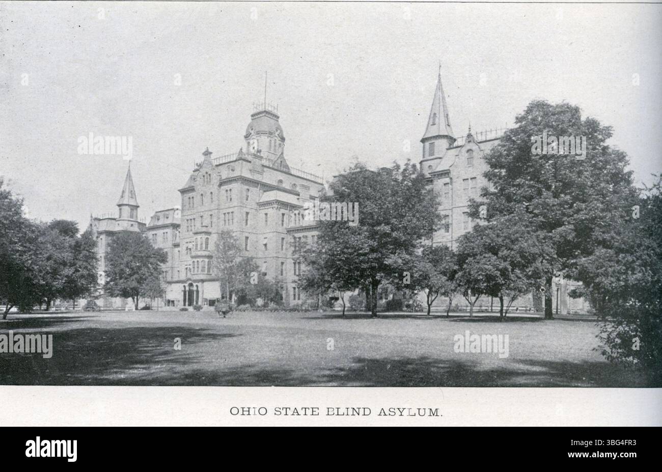 The Ohio State Blind Asylum, also called the Ohio Institution for the ...
