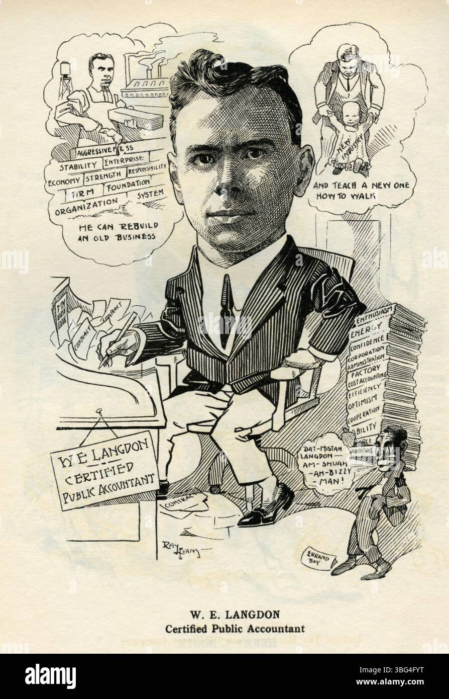 These additional portraits of Warren Elmore Langdon, taken in 1911 ...