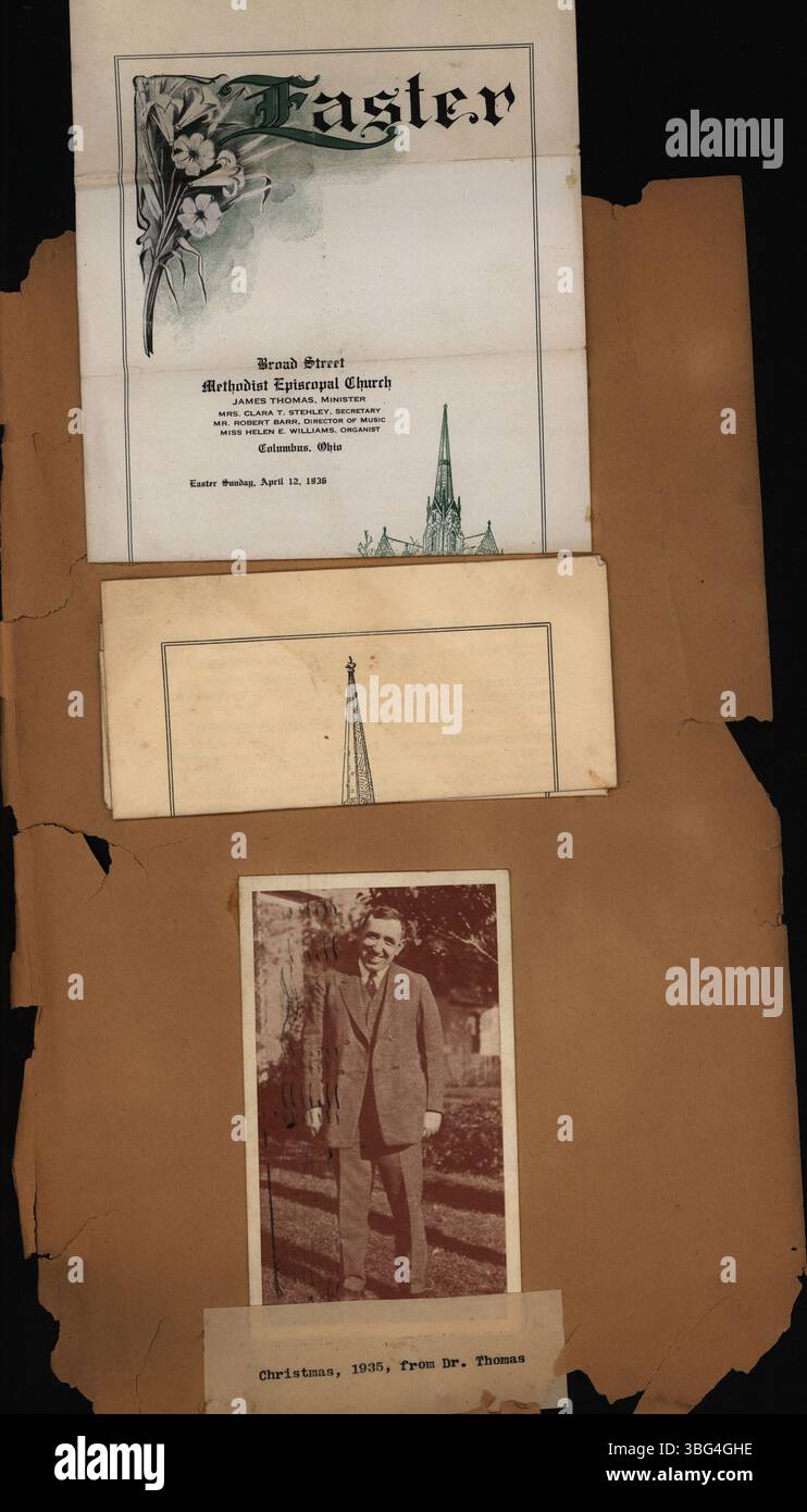 Marvel Lent’s 1930s South End Scrapbook contains photographs, letters ...