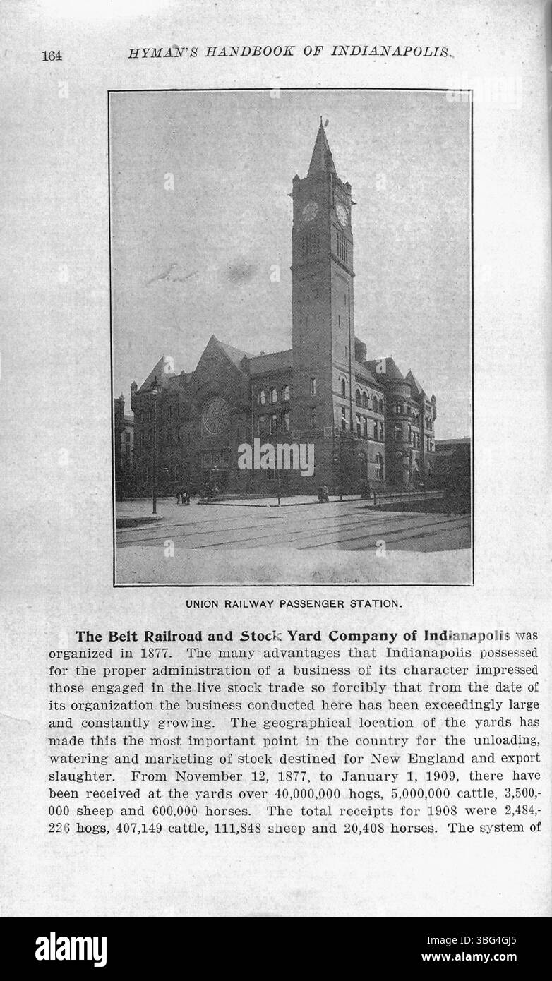 A comprehensive 1909 illustrated history of Indianapolis compiled by ...