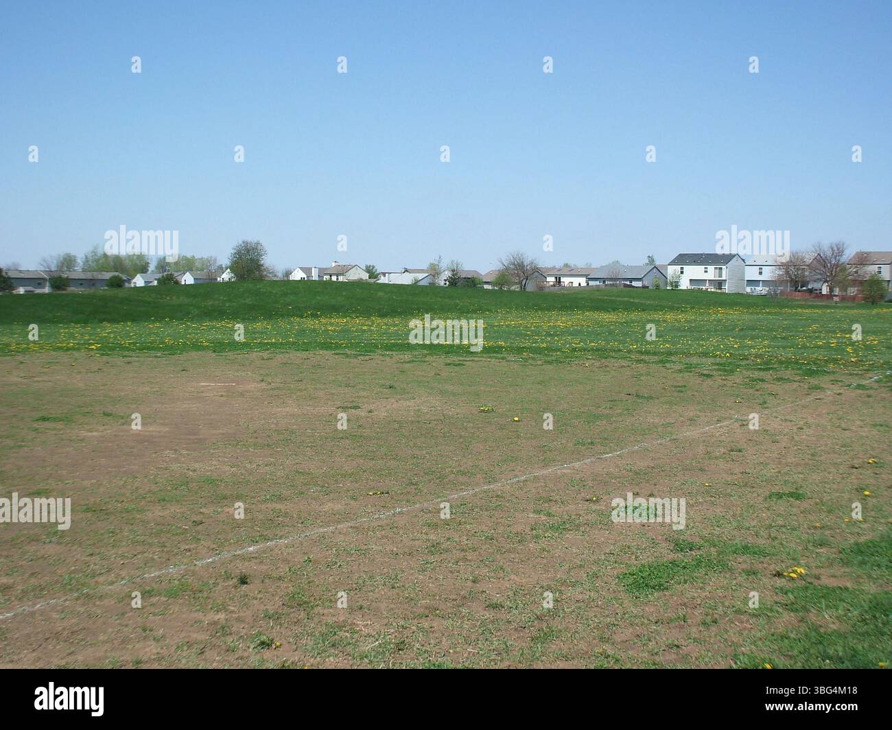 Indian Mound Park contains two mounds, though neither has been ...