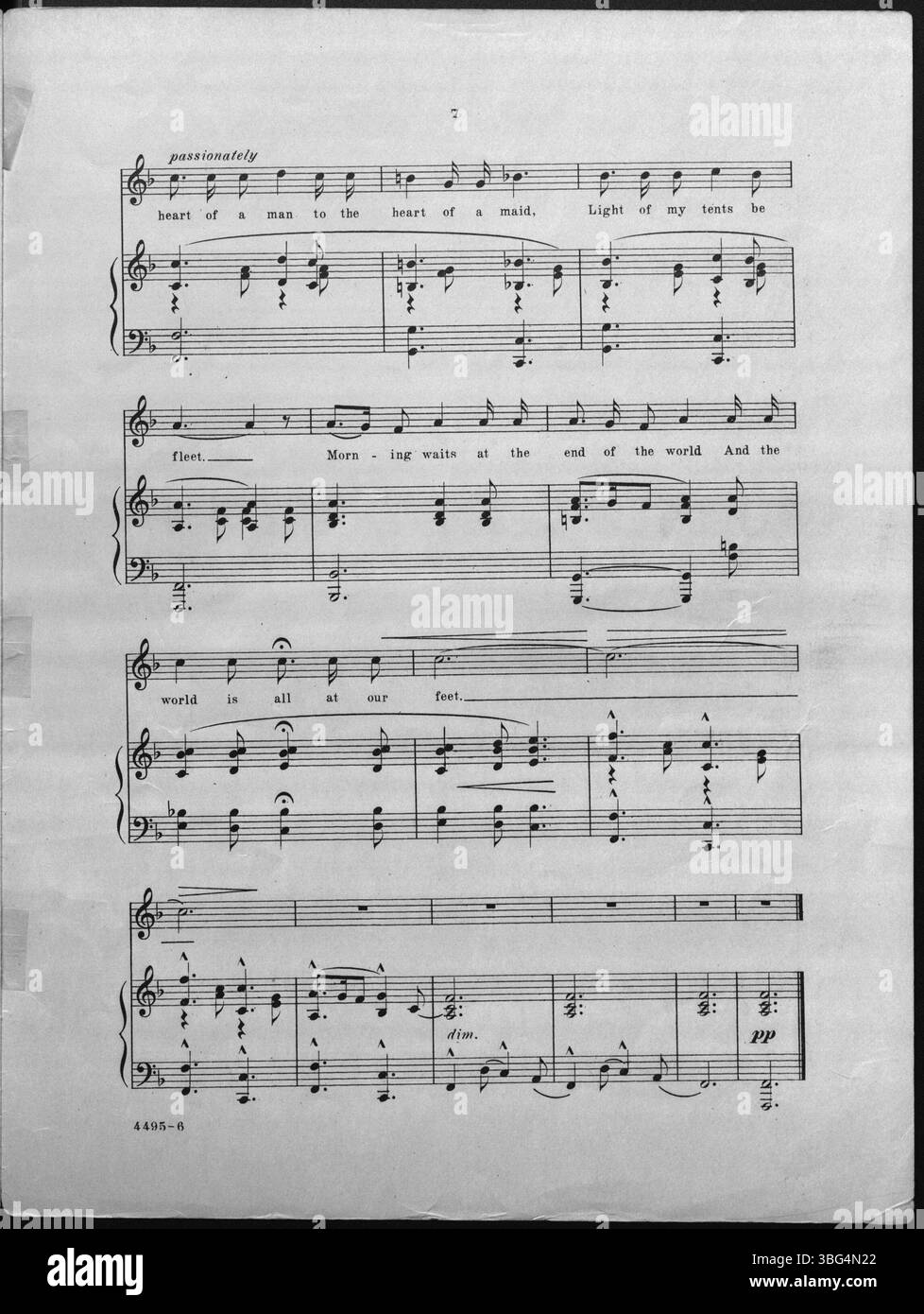 The sheet music for 'The Gypsy Trail' (1897) features lyrics by Rudyard ...
