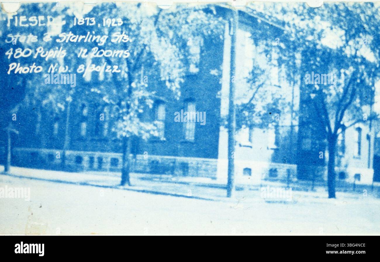 Fieser Elementary School was built in 1873 at West State and Starling ...