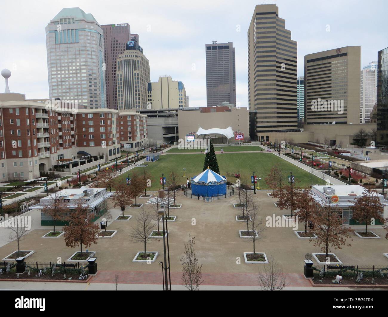 Columbus Commons is a 6-acre park in downtown Columbus, Ohio, built on ...