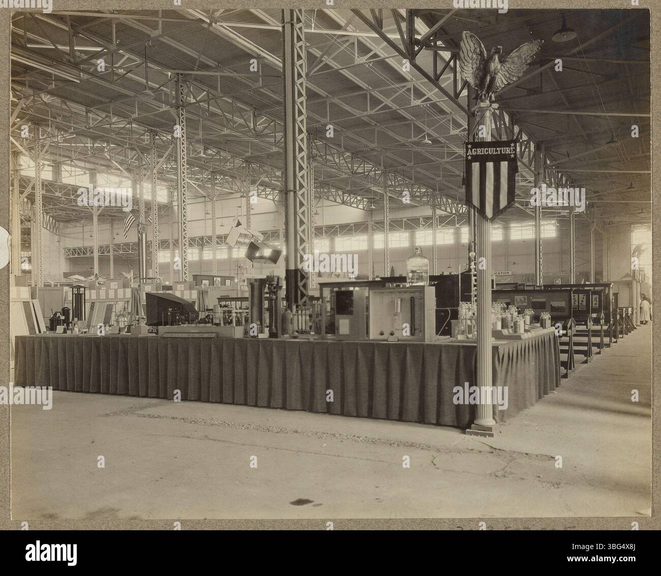 Photographs of a 1926 exhibition display from the Fixed Nitrogen ...