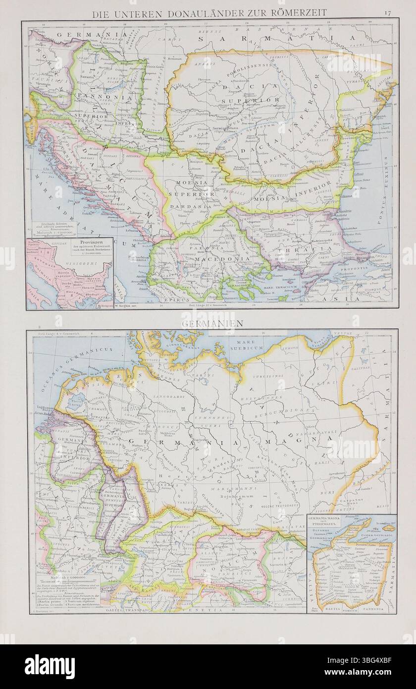 G. Droysen's 1886 Historical Atlas contains ninety-six maps in German ...