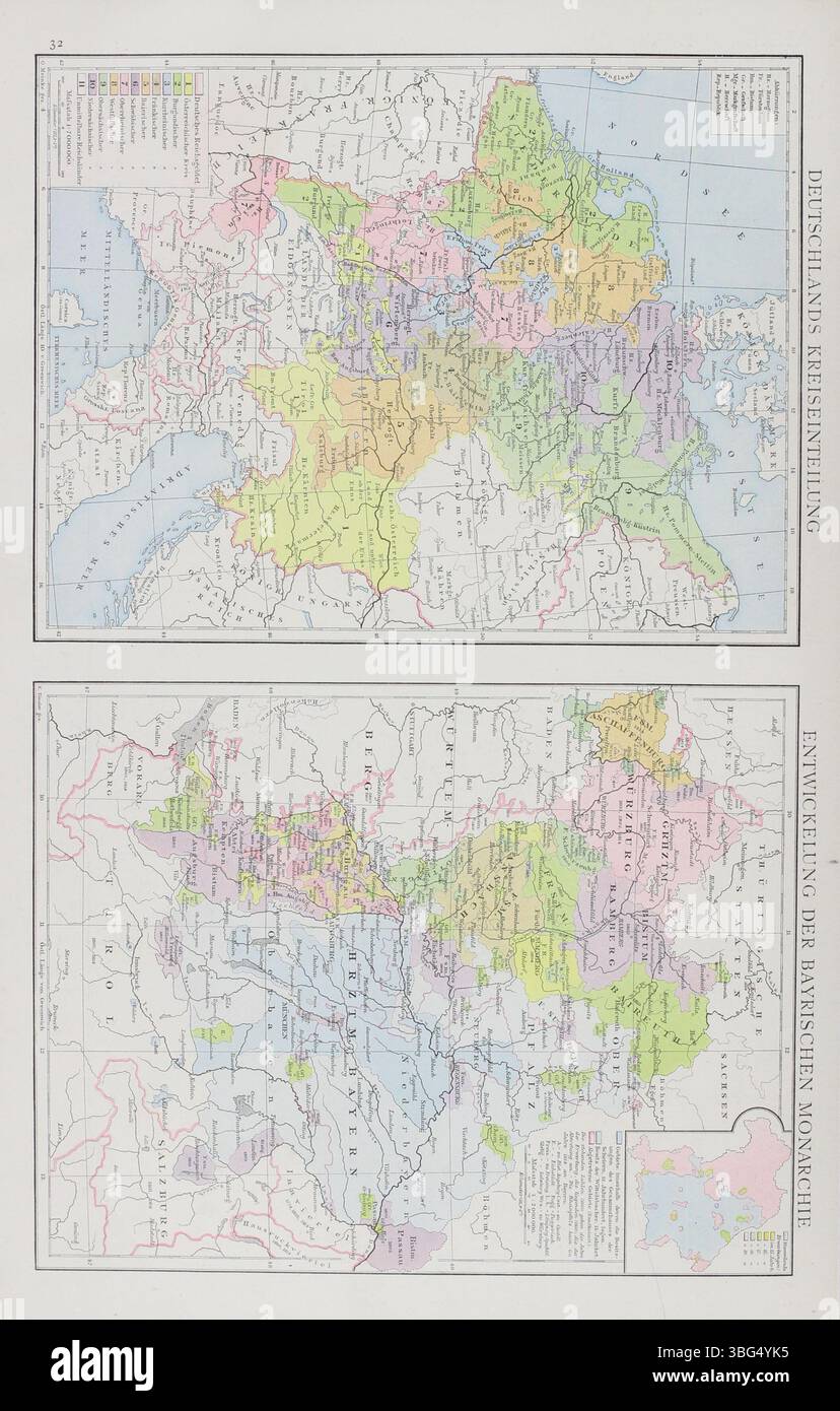 This page from G. Droysen's 1886 Historical Atlas presents a map ...